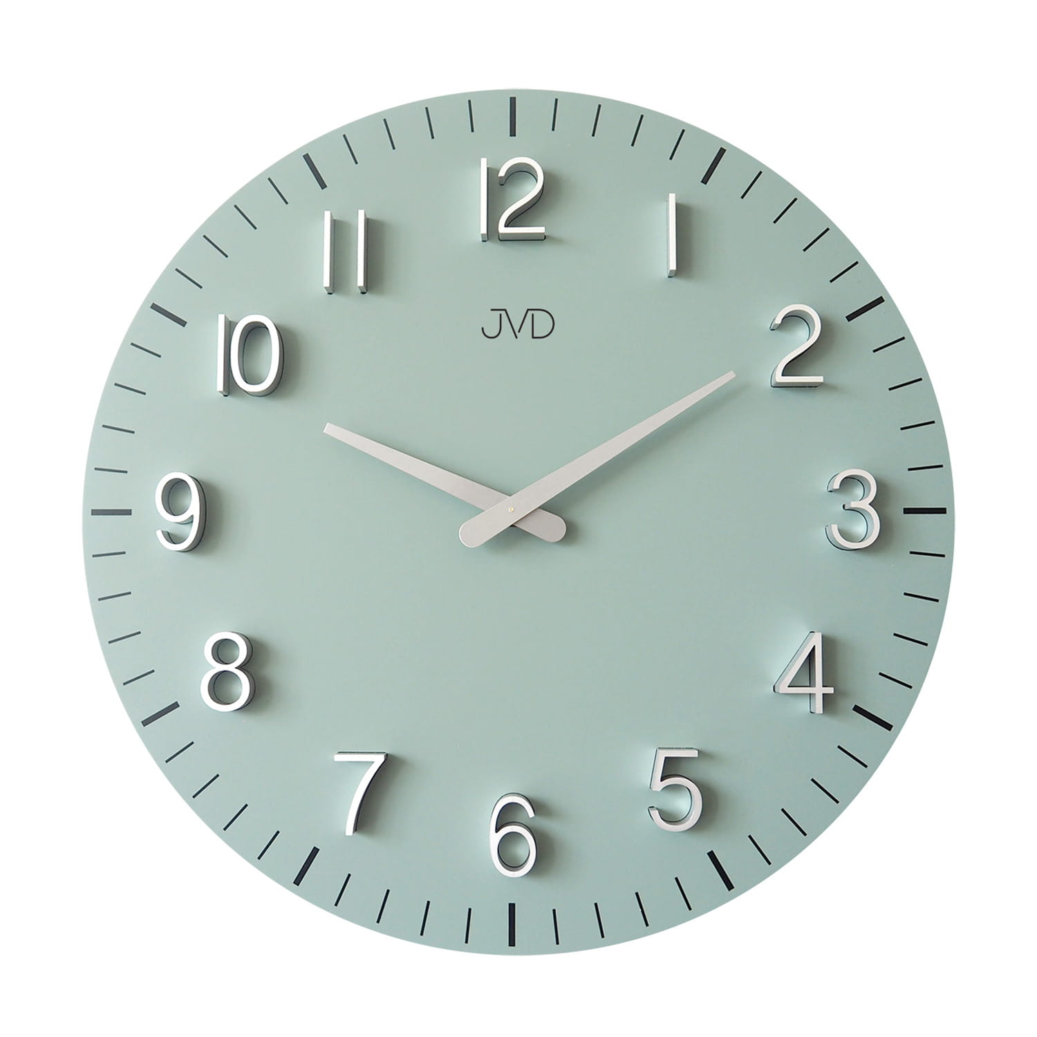 JVD HC404.2 - 40cm - ZIELONY - Zegar ścienny - ZegarmistrzBudzik.pl